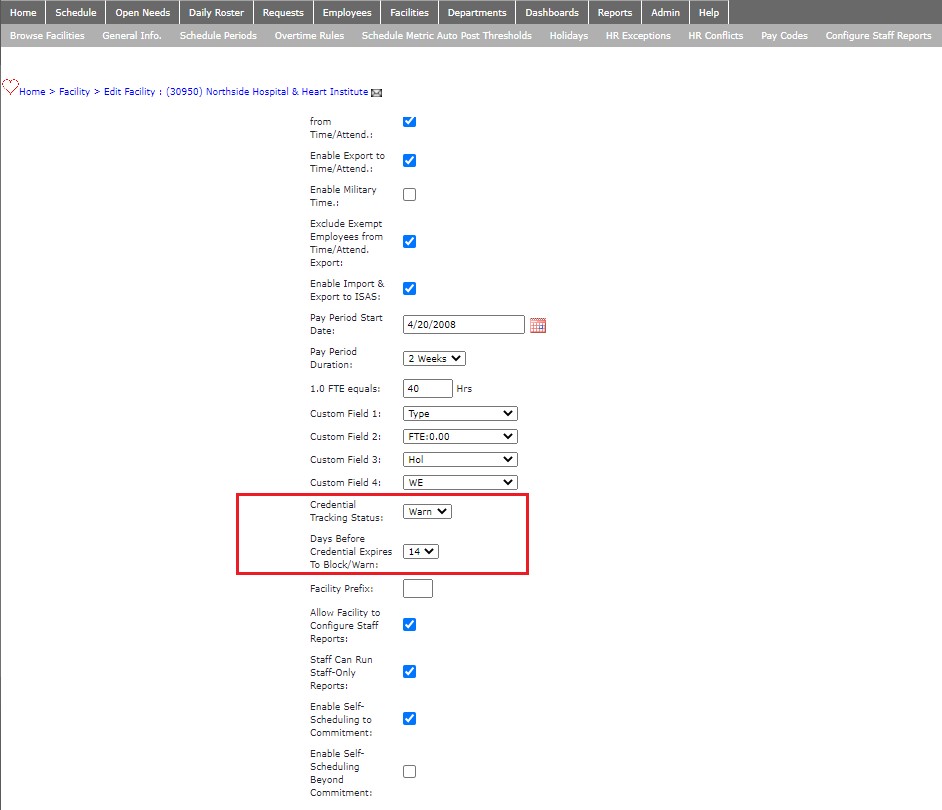 Viewing Credential Status Codes